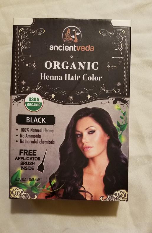 Organic Black Henna Hair Color 150 Grams 37407 Usa